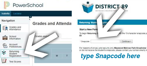 District 89 - Student Registration