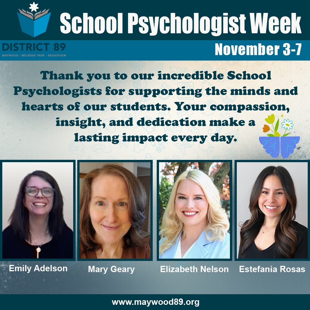 Irving Middle School - Happy School Psychologists Week!